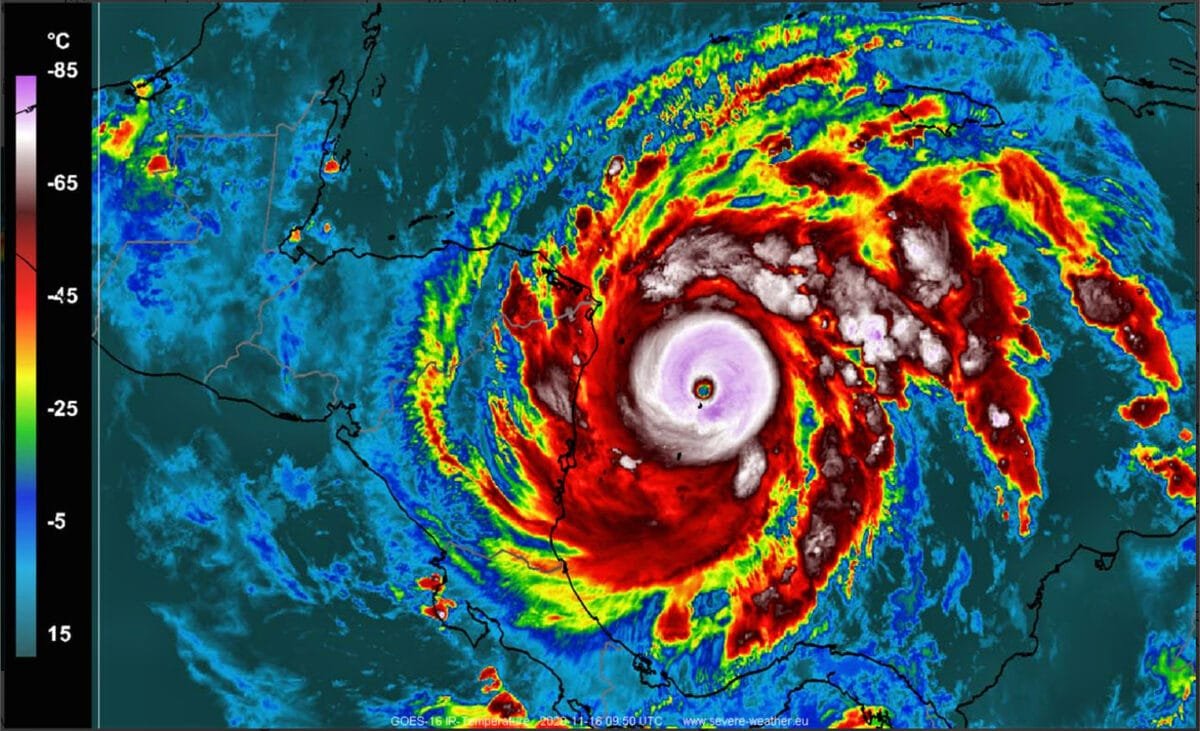 Hurricane Iota Providence Island 2020 - 1260d.com