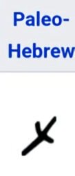 Ancient-Hebrew-letter-tav-Paleo-Hebrew - 1260d.com